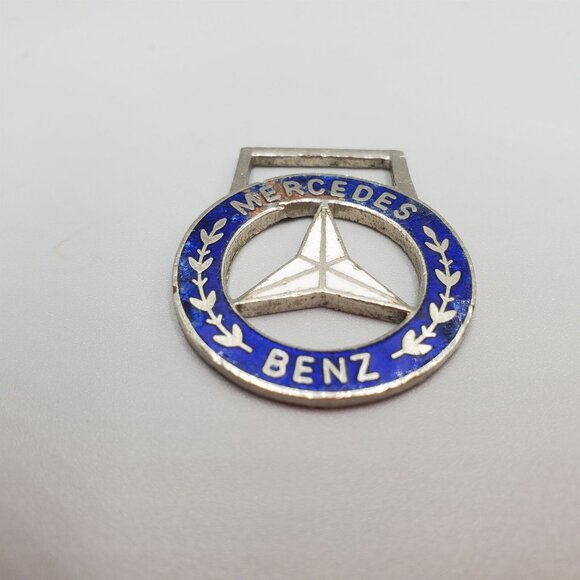Other | Vintage Mercedes Benz Logo Metal Key Fob Automobile Car | Poshmark